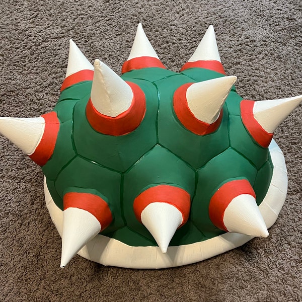 Bowser / Bowsette Shell Foam Template - Etsy