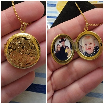 Personalized With Your Own Photo Stainless Steel Locket - Etsy