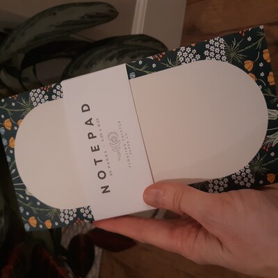 Notepad Tear off Notepad Floral Notepad Cute Notepad - Etsy