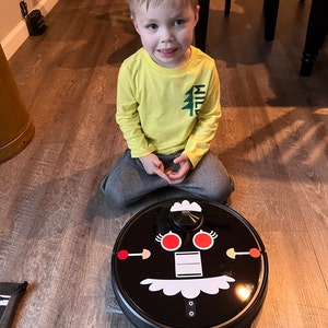 Original Deluxe Rosie the Robot Face Decals for Your Robotic Floor ...