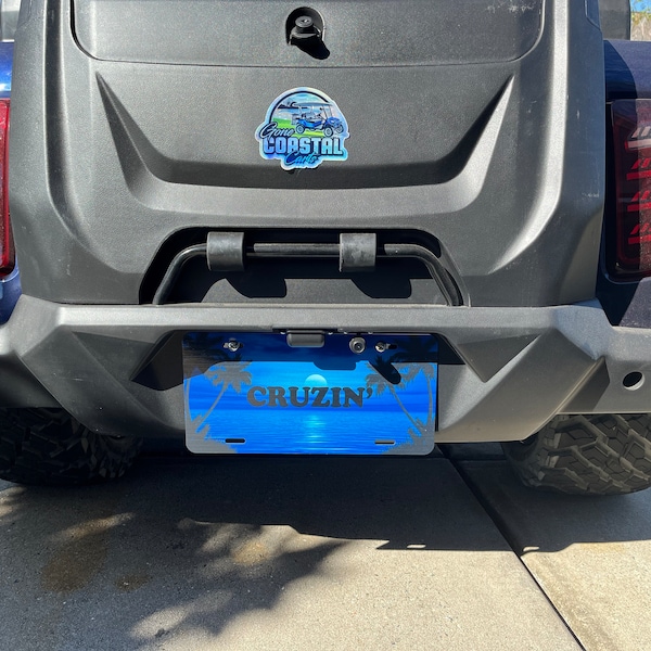 Palm Tree Scenic Personalized Custom License Vanity Plate Free Engraved ...