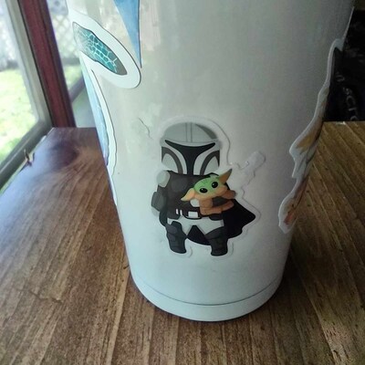 R2D2 Holographic Droid Sticker/ Star Wars Disney Laptop Stickers/mickey ...