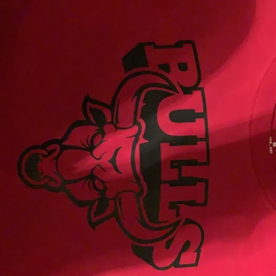 Bull Angry Muscle Steer Cowboy Western Cattle Mean Animal School Team ...