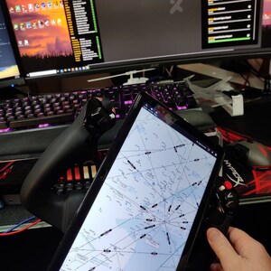 Premium Tablet & Phone Flight Simulator Stand Honeycomb - Etsy Canada