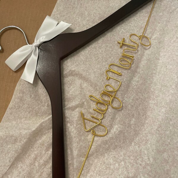 Judge Hanger, Robe Hanger, Judge Gift Idea, Juris Doctorate Hanger ...