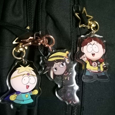 Fan Made Double Sided Acrylic Keychains Remi, Joni, DJ Bop, Azuki, CTL ...