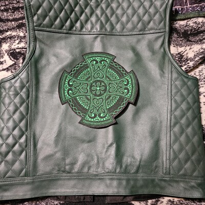 JUMBO Embroidered Skull and Snake Applique Patch, Military Patch, Biker ...