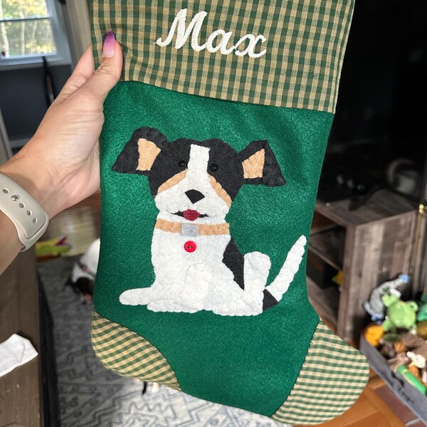 Teddy Bear Stocking, Teddy Bear Christmas Stocking, Stocking With Teddy ...