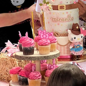 Kawaii Characters Cupcake Toppers | Kawaii Cinna Bunny Toppers ...