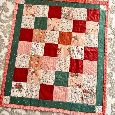 Mini Brick Road Quilt Pattern Table Runner Placemats Doll Quilt ...