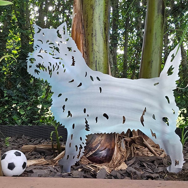 Cavalier King Charles Spaniel - Garden Statue - Corten Steel - Full ...