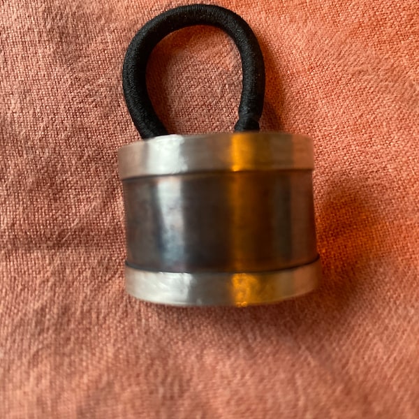 Hammered Sterling Silver Hair Slide, Japanese Style Textured Hair Slide ...