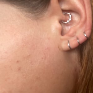 18G/20G 5mm SUPER TINY Cartilage Hoop 5mm Hinged Clicker - Etsy