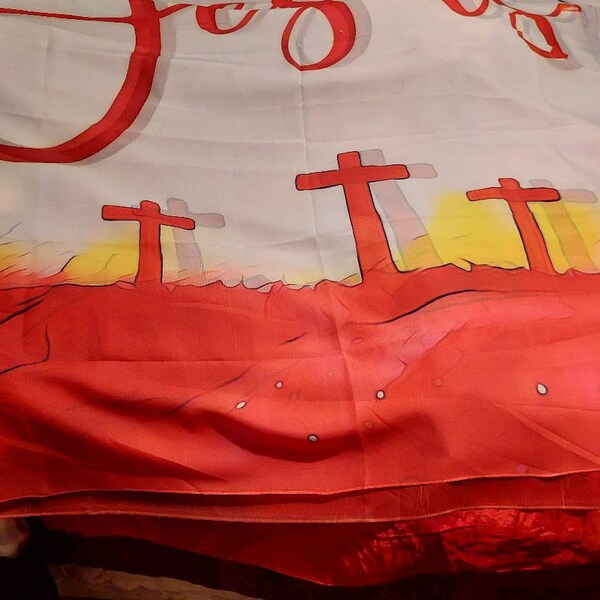 Names of God Flags - Worship Flag - Prophetic Art - Names of God ...