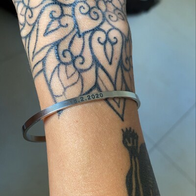 Your Own Text, Customized Cuff, Custom Bracelet, Inspirational Gift ...