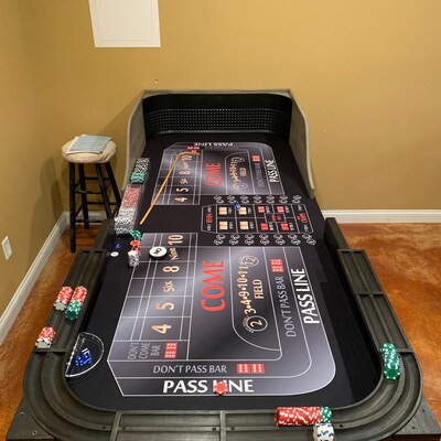 Custom Craps Table Layout 8ft/ 10ft/ 12ft - Etsy