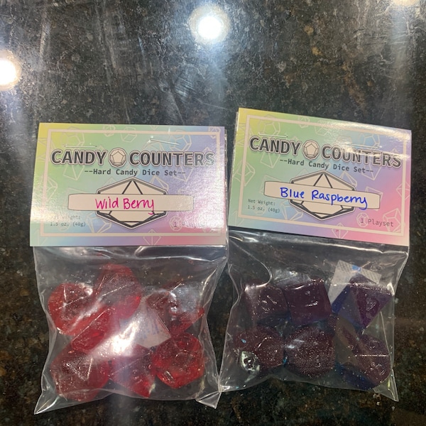 Pineapple Candy Dice, Kohakutou Gummies, Dungeons and Dragons, Roll for ...