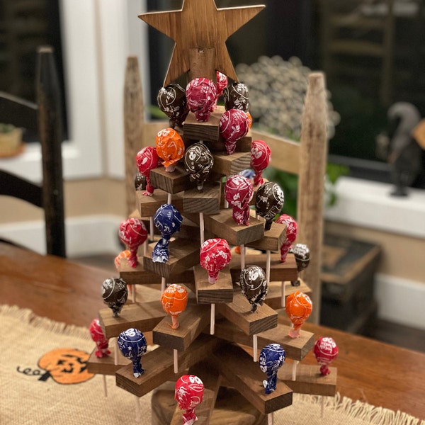 Christmas Tree Sucker Holder, Christmas Sucker Holder, Christmas ...
