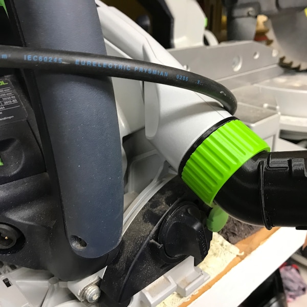Festool • No Snag Hose Port With Fixable Positions • TS55, TS60, TS75 ...