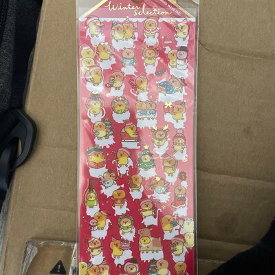 Mark Seal Kamio Japan Sticker Sheet Stickers Kawaii Stationery - Etsy