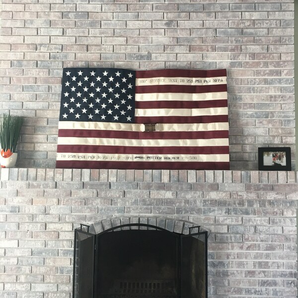 Thin Red Line Fire Hose Flag, 2.75 X 4.5 Ft, Dads Christmas Gift for ...