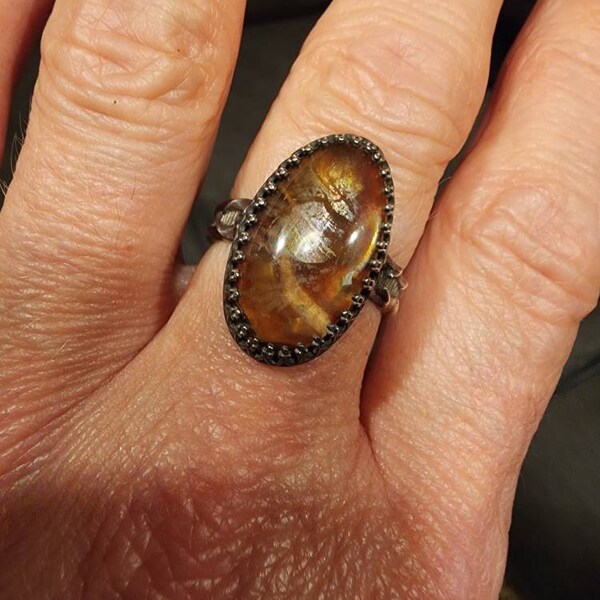 14k Solid Yellow Gold Antique Diamond Mount Wedding Band Ring Sz 6 - Etsy