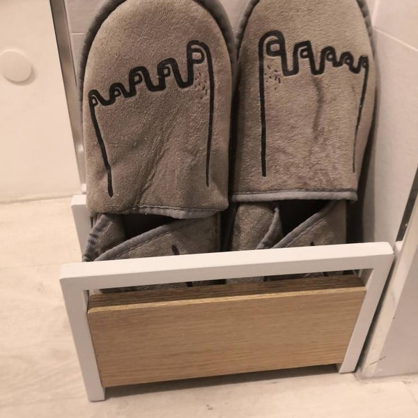 Slipper Shoe Stand Rack Storage, Housewarming Gift,metal Slipper Holder ...