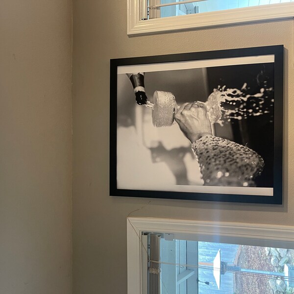 Cocktail Party Digital Wall Art, Champagne Prints, After Party Wall Art ...