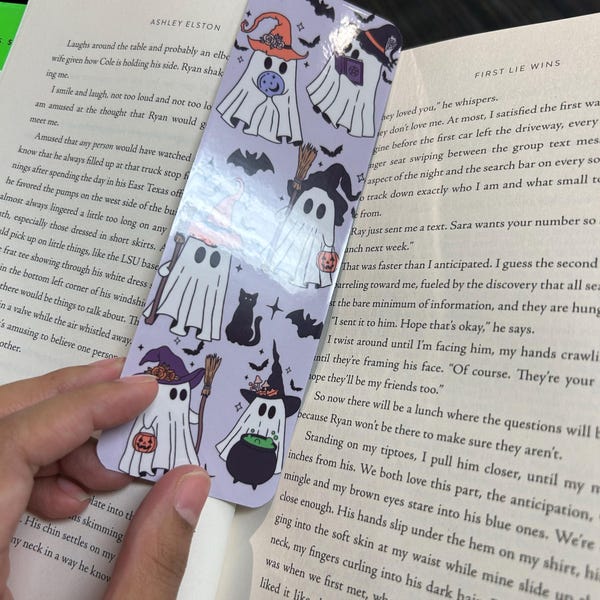 Halloween Bookmark Collection, Spooky Bookmarks Collection, Cute ...