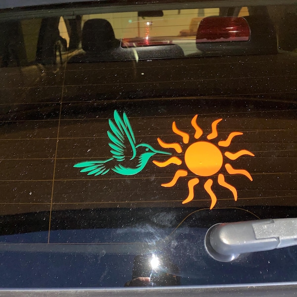 Palm Trees Vinyl Decal | Tropical Island Bumper Sticker | Beach Theme ...