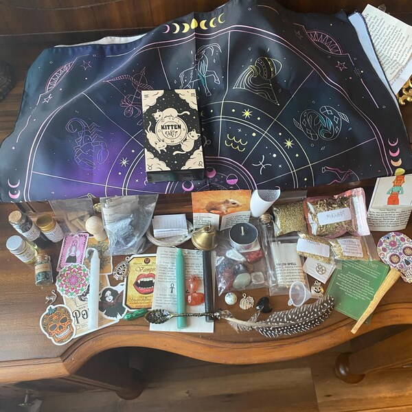 Otherworldly Witch Kit Witchcraft Supplies Mystery Box Magick Gift for ...