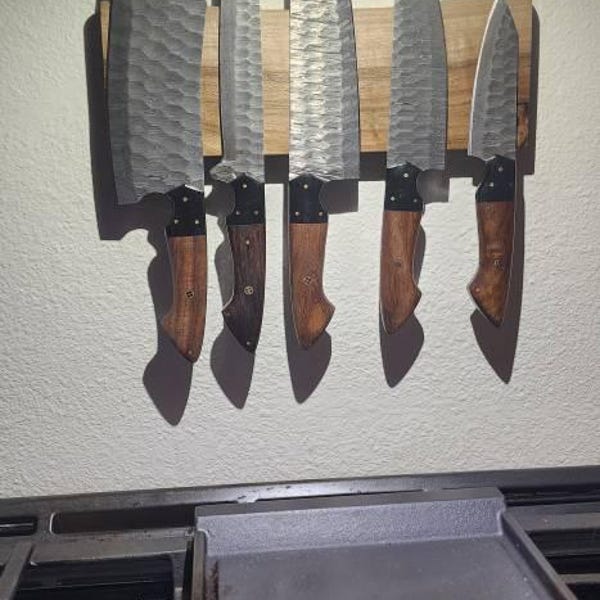 Hand Forged Skinner Knife Blank Blade, Handmade Camping Blank Knives ...
