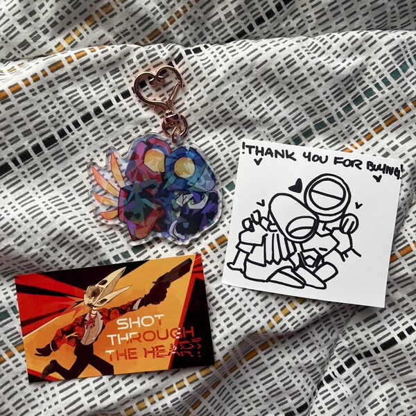 ULTRAKILL Holographic Charms - Etsy