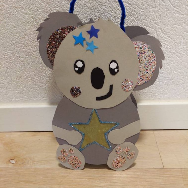 Koala Lantern Craft Template for Girls and Boys / PDF SVG DXF Plotter ...