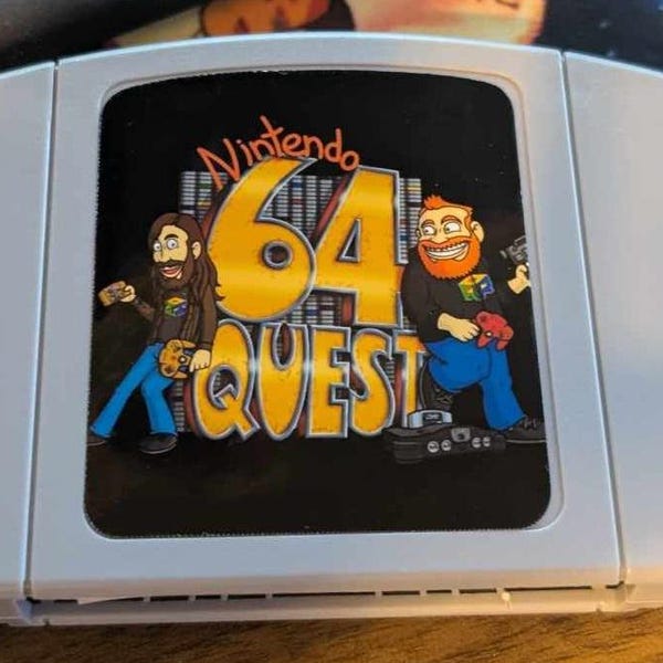 Custom Nintendo 64 Cartridge Label Replacement Your Custom Image! - Etsy