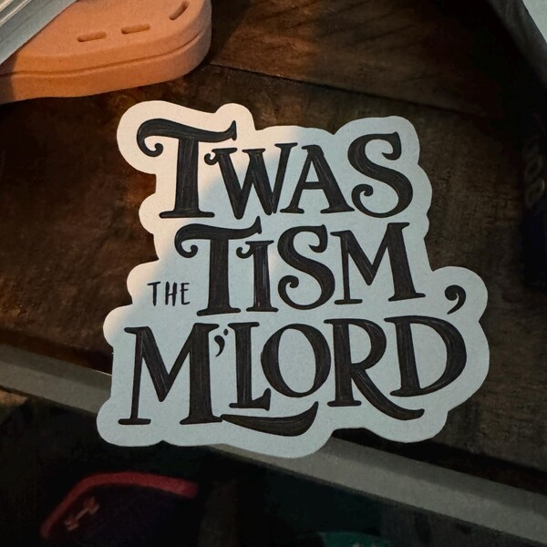 Weaponized Tism Sticker, Funny Autism Awareness Sticker, Autism ...