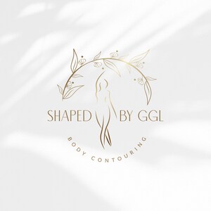 Body Sculpting Logo Design Beauty Logo Design Goddess Logo - Etsy