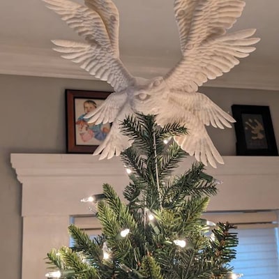 Biblically Accurate Angel Tree Topper 26cm 10.2 Wide Wingspan - Etsy
