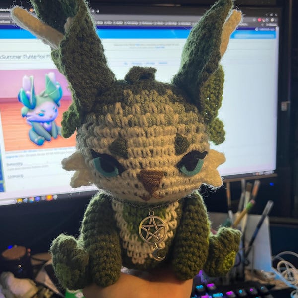 Pattern**palia Inspired Chapaa Plushie Crochet - Etsy