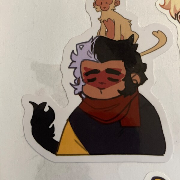 Ne Zha Matte Sticker - Etsy