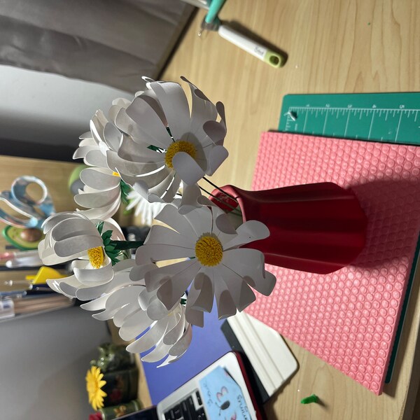 Deluxe Paper Flower Tool Kit With 3 Paper Flower Kits - Peony, Rose ...