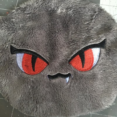 Monster Eyes Machine Embroidery File Design for Plush 7 Sizes Vampire ...