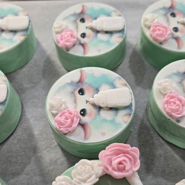 Highland Cow Edible Image | Cookie Edible Image | Fluffy Cow Print ...