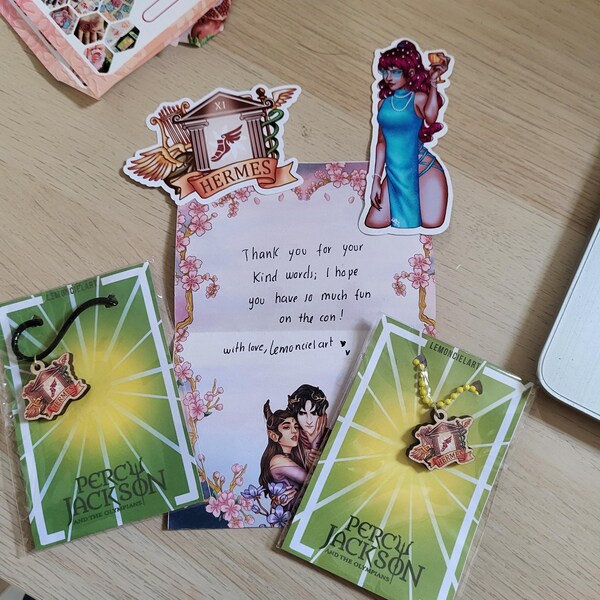 Percy Jackson's Cabins bookmarks / Stickers - Etsy