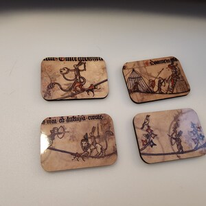 Penis Stealing Cat Coasters Set of 4 - Etsy