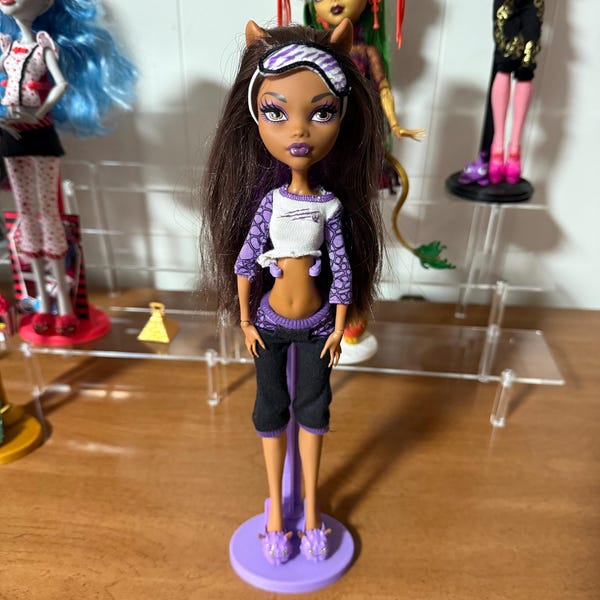 Inkyubyte Doll Stand Compatible With G1 Monster High Dolls - Etsy