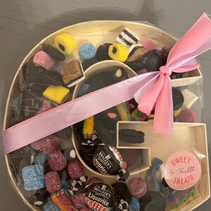 Fillable Number 0-9 Sweets Chocolate Craftingmilestone Birthday Empty ...