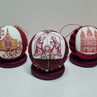 Redwork Nativity Machine Embroidery Designs Instant Download 4x4 5x5 ...