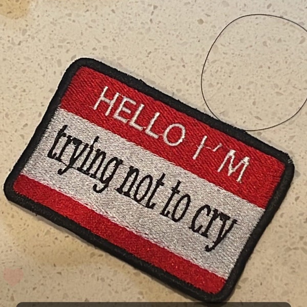 Hello I'm... Embroidery Design 4x2.5 In. - Etsy