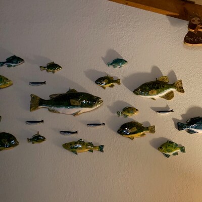 Ceramic Fish, Snapper - Etsy